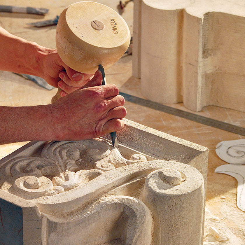 Hand-carved Stone Fireplace Mantels - Francois & Co.